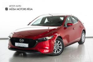 Sarkans Mazda 3 2019 Rīga, ar dzinēja tilpumu 2.00 L un nobraukumu 68 tūkst. km par 14900 €, foto  vietnē AUTOMOTO.COM.LV