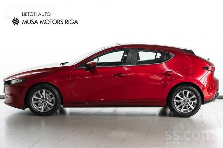 Red Mazda 3 2019 in Riga, with an engine capacity of 2.00 L and mileage of 68 thousand km for 14900 €, photo 13 on AUTOMOTO.COM.LV