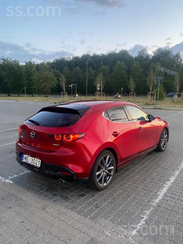 Sarkans Mazda 3 2019 Rīga, ar dzinēja tilpumu 2.00 L un nobraukumu 104 tūkst. km par 17000 €, foto 3 vietnē AUTOMOTO.COM.LV