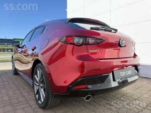 Red Mazda 3 2020 in Riga, with an engine capacity of 2.00 L and mileage of 52 thousand km for 19950 €, photo 4 on AUTOMOTO.COM.LV