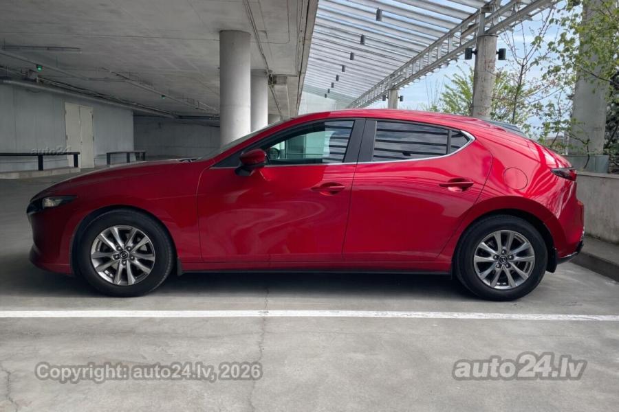 Sarkans Mazda 3 2021 Tallina, ar dzinēja tilpumu 2.00 L un nobraukumu 55 tūkst. km par 19000 €, foto 1 vietnē AUTOMOTO.COM.LV