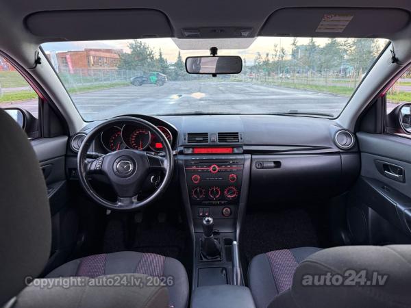 Red Mazda 3 2003 in Tallinn, with an engine capacity of 1.60 L and mileage of 115 thousand km for 899 €, photo 9 on AUTOMOTO.COM.LV