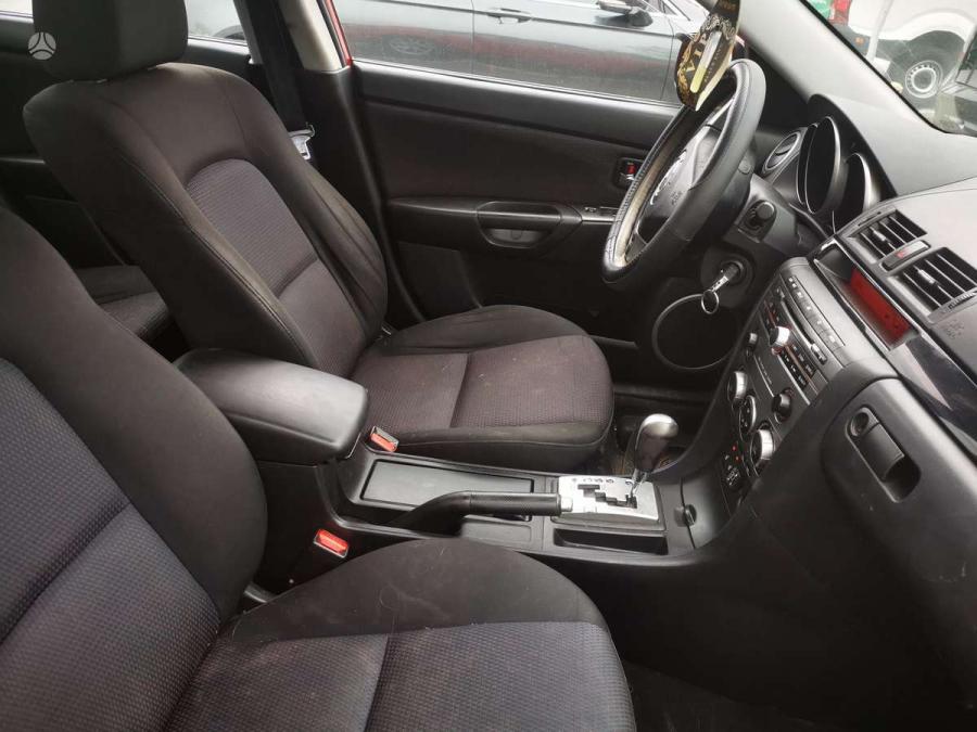 Sarkans Mazda 3 2008 Viļņa, ar dzinēja tilpumu 1.60 L un nobraukumu 235 tūkst. km par 1690 €, foto 9 vietnē AUTOMOTO.COM.LV