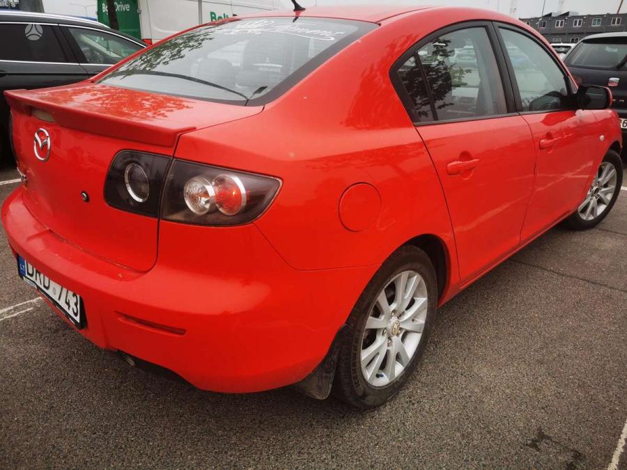 Sarkans Mazda 3 2008 Viļņa, ar dzinēja tilpumu 1.60 L un nobraukumu 235 tūkst. km par 1690 €, foto 10 vietnē AUTOMOTO.COM.LV