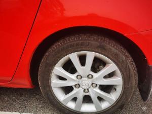 Sarkans Mazda 3 2008 Viļņa, ar dzinēja tilpumu 1.60 L un nobraukumu 235 tūkst. km par 1690 €, foto 12 vietnē AUTOMOTO.COM.LV