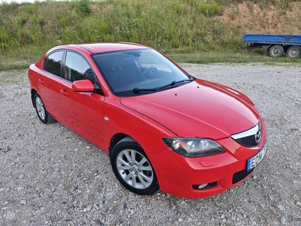 Sarkans Mazda 3 2008 Viļņa, ar dzinēja tilpumu 1.60 L un nobraukumu 184 tūkst. km par 1600 €, foto 2 vietnē AUTOMOTO.COM.LV