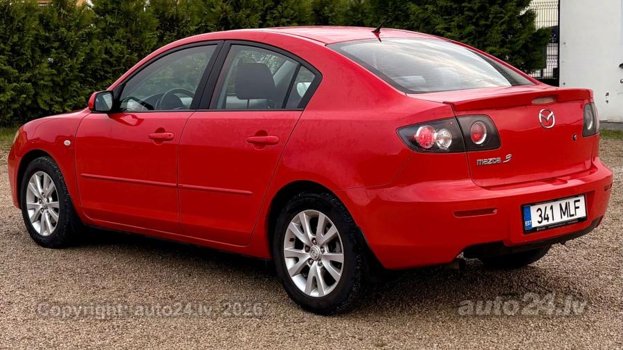Red Mazda 3 2008 in Voru, with an engine capacity of 1.60 L and mileage of 156 thousand km for 1990 €, photo 4 on AUTOMOTO.COM.LV