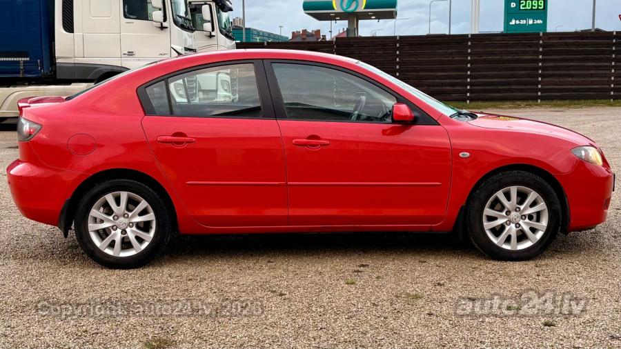 Red Mazda 3 2008 in Voru, with an engine capacity of 1.60 L and mileage of 156 thousand km for 1990 €, photo 6 on AUTOMOTO.COM.LV