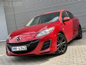 Red Mazda 3 2010 in Riga, with an engine capacity of 2.00 L and mileage of 234 thousand km for 1990 €, photo  on AUTOMOTO.COM.LV