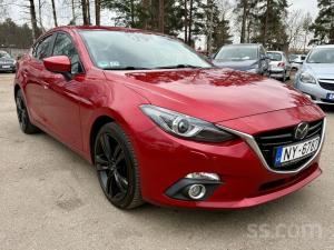 Sarkans Mazda 3 2014 Rīga, ar dzinēja tilpumu 2.20 L un nobraukumu 0 tūkst. km par 1300 €, foto 3 vietnē AUTOMOTO.COM.LV