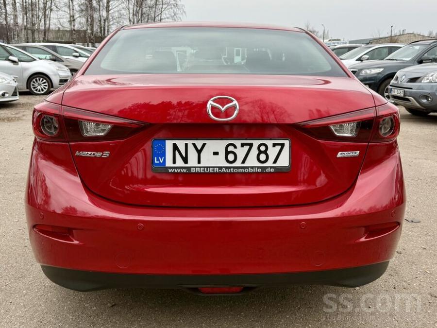 Sarkans Mazda 3 2014 Rīga, ar dzinēja tilpumu 2.20 L un nobraukumu 0 tūkst. km par 1300 €, foto 4 vietnē AUTOMOTO.COM.LV