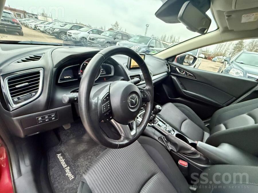 Sarkans Mazda 3 2014 Rīga, ar dzinēja tilpumu 2.20 L un nobraukumu 0 tūkst. km par 1300 €, foto 10 vietnē AUTOMOTO.COM.LV
