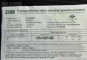 Sarkans Mazda 3 2014 Rīga, ar dzinēja tilpumu 2.20 L un nobraukumu 0 tūkst. km par 1300 €, foto 21 vietnē AUTOMOTO.COM.LV