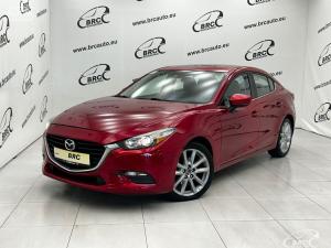 Red Mazda 3 2017 in Avizieniai, with an engine capacity of 2.00 L and mileage of 90 thousand km for 9100 €, photo  on AUTOMOTO.COM.LV