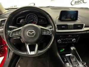 Red Mazda 3 2017 in Avizieniai, with an engine capacity of 2.00 L and mileage of 90 thousand km for 9100 €, photo 13 on AUTOMOTO.COM.LV