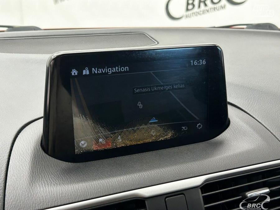 Red Mazda 3 2017 in Avizieniai, with an engine capacity of 2.00 L and mileage of 90 thousand km for 9100 €, photo 21 on AUTOMOTO.COM.LV