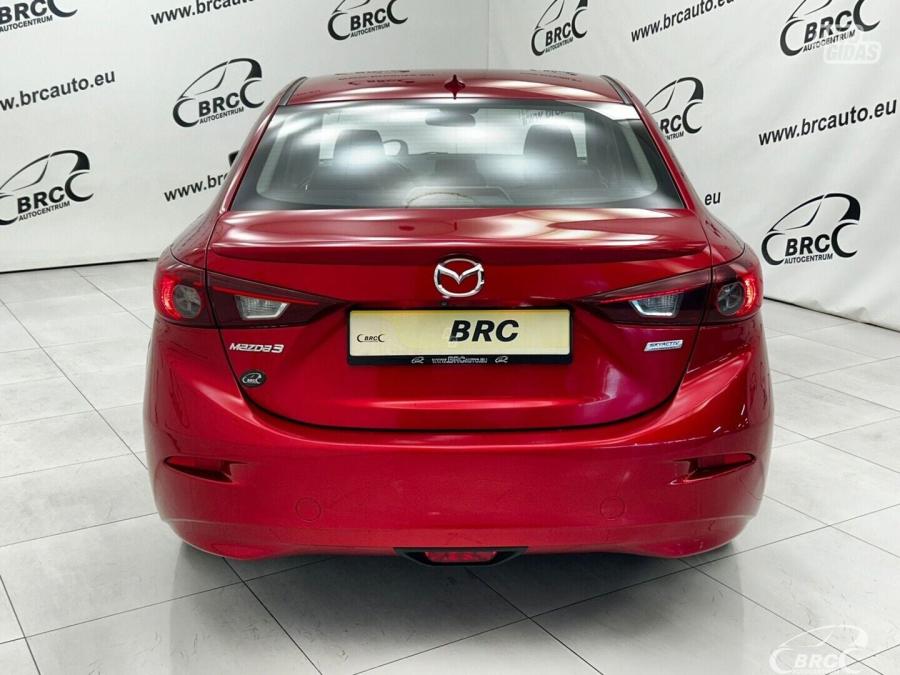 Red Mazda 3 2017 in Avizieniai, with an engine capacity of 2.00 L and mileage of 90 thousand km for 9100 €, photo 24 on AUTOMOTO.COM.LV