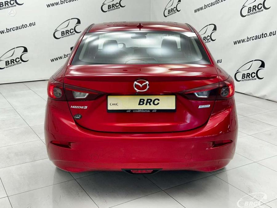 Red Mazda 3 2017 in Vilnius, with an engine capacity of 2.00 L and mileage of 90 thousand km for 8500 €, photo 25 on AUTOMOTO.COM.LV