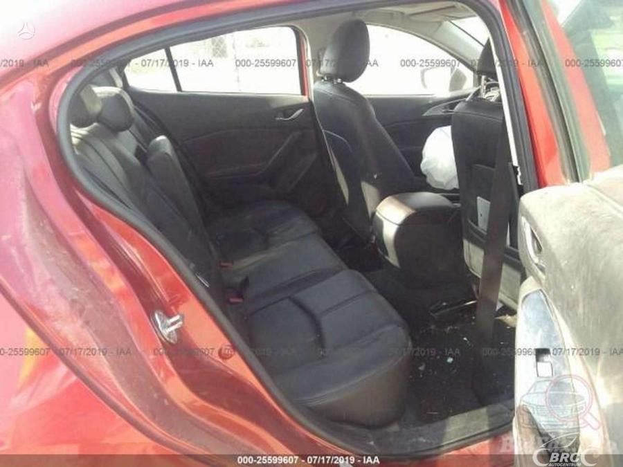 Red Mazda 3 2017 in Vilnius, with an engine capacity of 2.00 L and mileage of 90 thousand km for 8500 €, photo 31 on AUTOMOTO.COM.LV