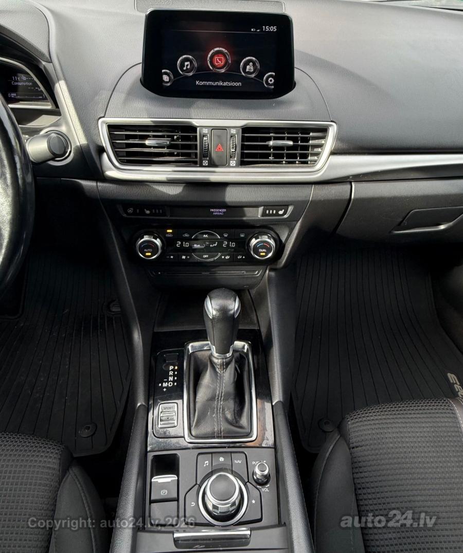 Sarkans Mazda 3 2017 Tallina, ar dzinēja tilpumu 2.00 L un nobraukumu 149 tūkst. km par 9800 €, foto 12 vietnē AUTOMOTO.COM.LV