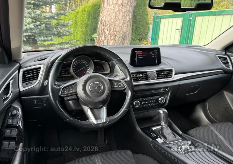 Sarkans Mazda 3 2017 Tallina, ar dzinēja tilpumu 2.00 L un nobraukumu 149 tūkst. km par 9800 €, foto 15 vietnē AUTOMOTO.COM.LV