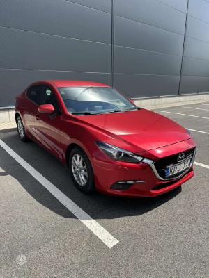 Sarkans Mazda 3 2018 Kauņa, ar dzinēja tilpumu 2.00 L un nobraukumu 100 tūkst. km par 12900 €, foto 4 vietnē AUTOMOTO.COM.LV
