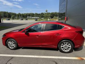 Sarkans Mazda 3 2018 Kauņa, ar dzinēja tilpumu 2.00 L un nobraukumu 100 tūkst. km par 12900 €, foto 6 vietnē AUTOMOTO.COM.LV