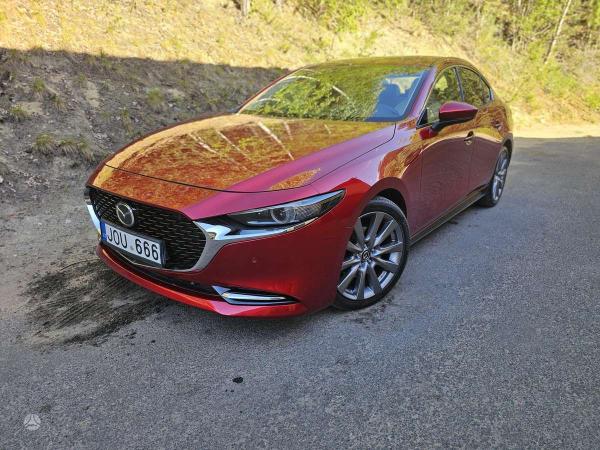 Sarkans Mazda 3 2019 Viļņa, ar dzinēja tilpumu 2.00 L un nobraukumu 52 tūkst. km par 23666 €, foto 5 vietnē AUTOMOTO.COM.LV
