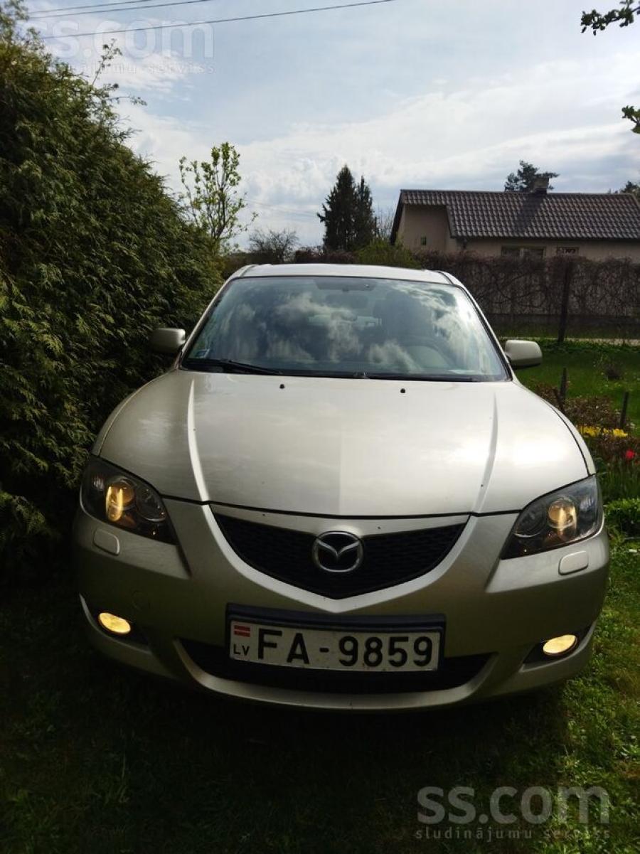 Mazda 3 2004 in Riga, with an engine capacity of 1.60 L and mileage of 164 thousand km for 500 €, photo 2 on AUTOMOTO.COM.LV