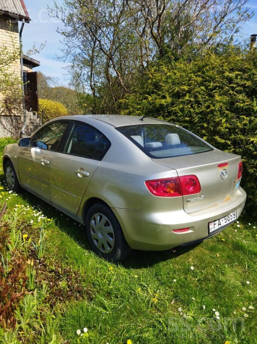 Mazda 3 2004 in Riga, with an engine capacity of 1.60 L and mileage of 164 thousand km for 500 €, photo 8 on AUTOMOTO.COM.LV