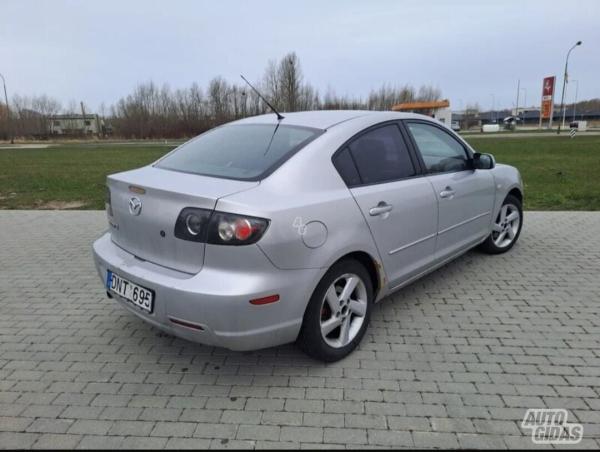 Mazda 3 2006 in Vilnius, with an engine capacity of 2.00 L and mileage of 159 thousand km for 650 €, photo 8 on AUTOMOTO.COM.LV