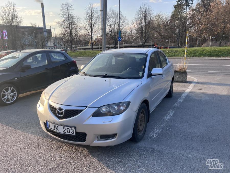 Mazda 3 2006 Viļņa, ar dzinēja tilpumu 1.60 L un nobraukumu 207 tūkst. km par 500 €, foto 1 vietnē AUTOMOTO.COM.LV