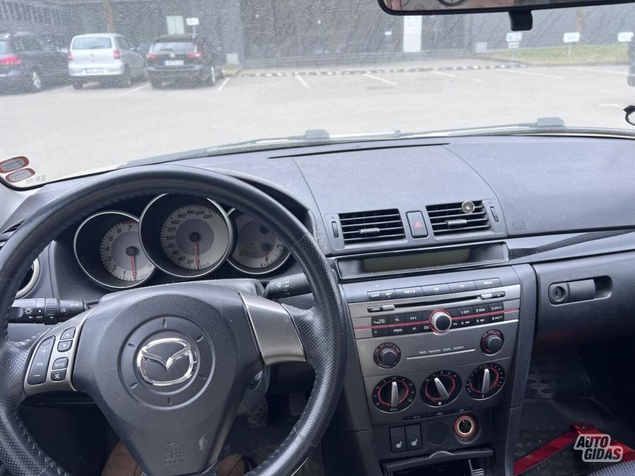 Mazda 3 2006 Viļņa, ar dzinēja tilpumu 1.60 L un nobraukumu 207 tūkst. km par 500 €, foto 11 vietnē AUTOMOTO.COM.LV