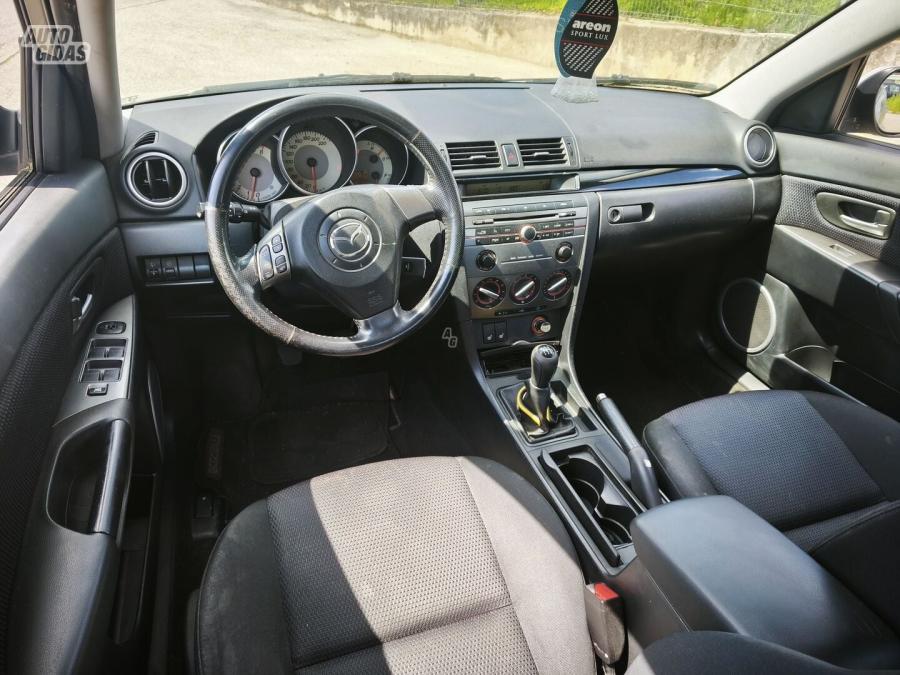 Mazda 3 2006 in Kaunas, with an engine capacity of 1.60 L and mileage of 212 thousand km for 500 €, photo 7 on AUTOMOTO.COM.LV