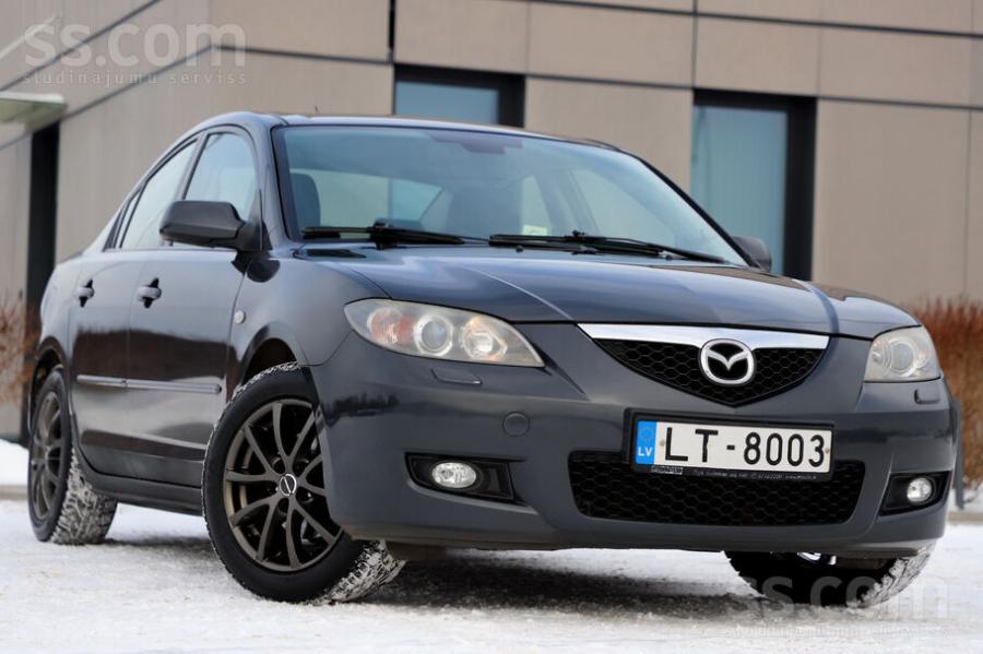 Mazda 3 2008 in Tukums, with an engine capacity of 1.60 L and mileage of 212 thousand km for 1590 €, photo 1 on AUTOMOTO.COM.LV