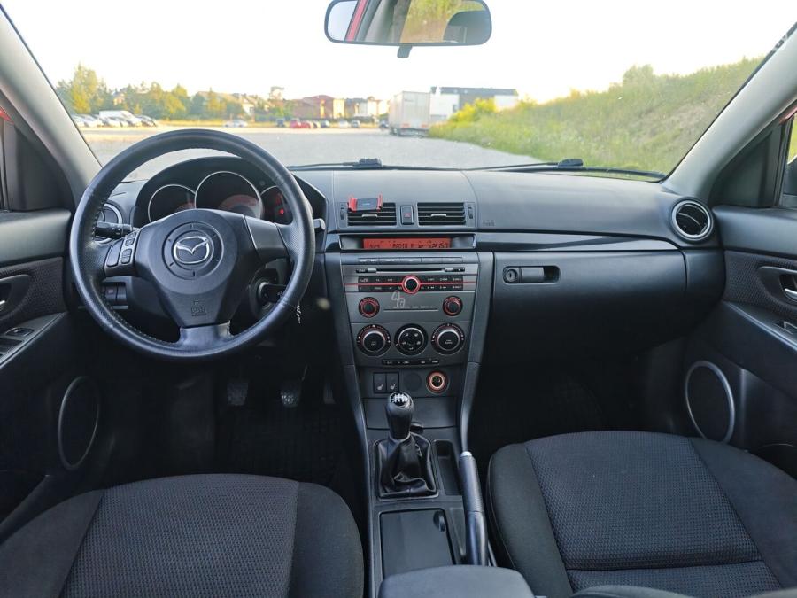 Mazda 3 2008 in Vilnius, with an engine capacity of 1.60 L and mileage of 184 thousand km for 1600 €, photo 11 on AUTOMOTO.COM.LV