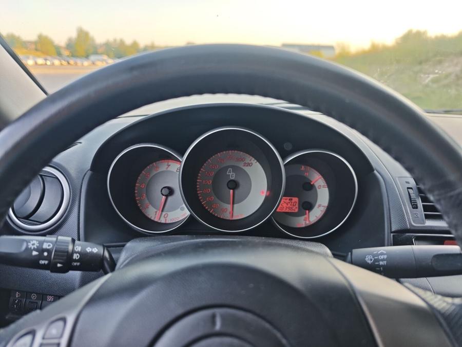 Mazda 3 2008 in Vilnius, with an engine capacity of 1.60 L and mileage of 184 thousand km for 1600 €, photo 14 on AUTOMOTO.COM.LV