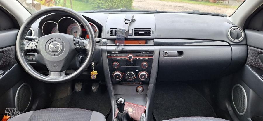 Mazda 3 2008 in Klaipeda, with an engine capacity of 1.60 L and mileage of 255 thousand km for 950 €, photo 6 on AUTOMOTO.COM.LV