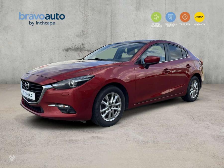 Mazda 3 2018 in Klaipeda, with an engine capacity of 2.00 L and mileage of 113 thousand km for 12900 €, photo 1 on AUTOMOTO.COM.LV