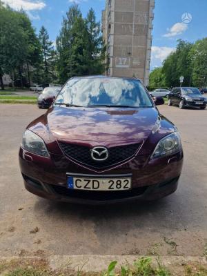 Violet Mazda 3 2007 in Kaunas, with an engine capacity of 1.60 L and mileage of 147 thousand km for 1900 €, photo  on AUTOMOTO.COM.LV