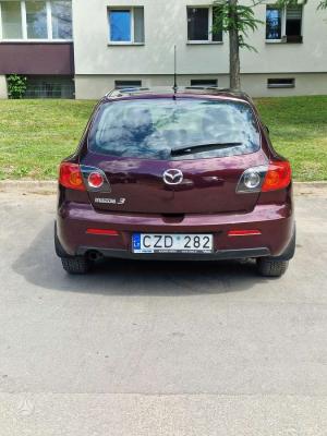 Violets Mazda 3 2007 Kauņa, ar dzinēja tilpumu 1.60 L un nobraukumu 147 tūkst. km par 1900 €, foto 4 vietnē AUTOMOTO.COM.LV