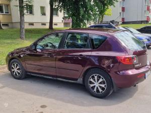 Violets Mazda 3 2007 Kauņa, ar dzinēja tilpumu 1.60 L un nobraukumu 147 tūkst. km par 1900 €, foto 5 vietnē AUTOMOTO.COM.LV