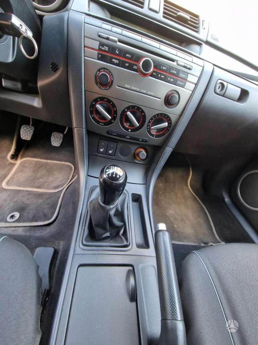 Violets Mazda 3 2007 Kauņa, ar dzinēja tilpumu 1.60 L un nobraukumu 147 tūkst. km par 1900 €, foto 10 vietnē AUTOMOTO.COM.LV