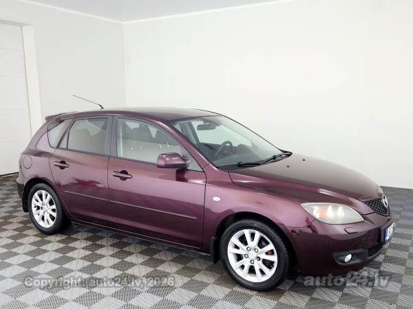 Фиолетовый Мазда 3 2007 в Таллин, объемом двигателя 1.60 л и пробегом 126 тыс. км за 1799 €, фото 1 на AUTOMOTO.COM.LV