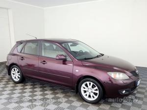 Violets Mazda 3 2007 Tallina, ar dzinēja tilpumu 1.60 L un nobraukumu 126 tūkst. km par 1799 €, foto  vietnē AUTOMOTO.COM.LV