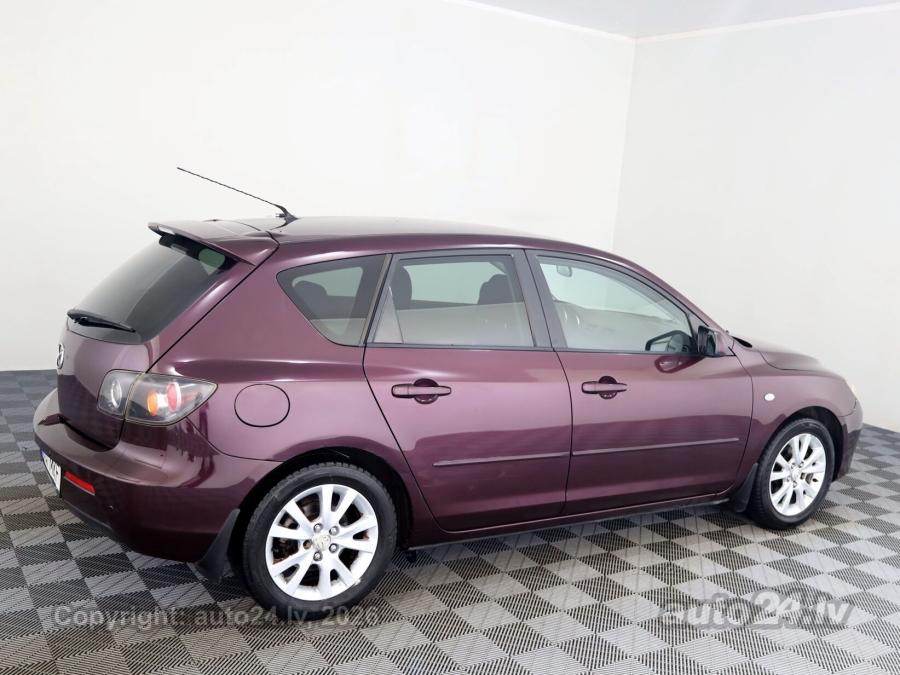 Violets Mazda 3 2007 Tallina, ar dzinēja tilpumu 1.60 L un nobraukumu 126 tūkst. km par 1799 €, foto 4 vietnē AUTOMOTO.COM.LV