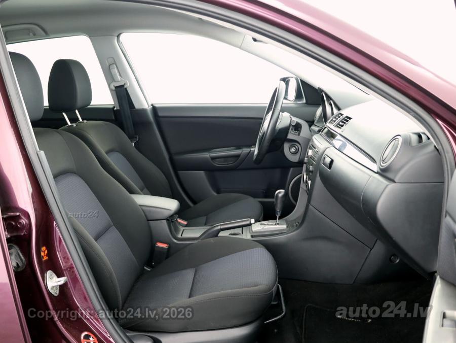 Violets Mazda 3 2007 Tallina, ar dzinēja tilpumu 1.60 L un nobraukumu 126 tūkst. km par 1799 €, foto 7 vietnē AUTOMOTO.COM.LV