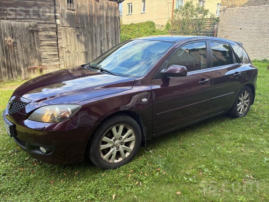 Violets Mazda 3 2008 Rīga, ar dzinēja tilpumu 1.60 L un nobraukumu 197 tūkst. km par 2000 €, foto 3 vietnē AUTOMOTO.COM.LV
