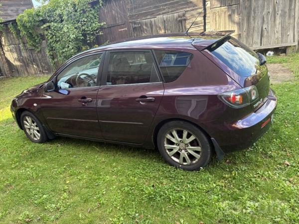 Mazda 3 2008 in Riga on AUTOMOTO.COM.LV Violet Mazda 3 2008 in Riga, with an engine capacity of 1.60 L and mileage of 197 thousand km for 2000 €, photo 4 on AUTOMOTO.COM.LV