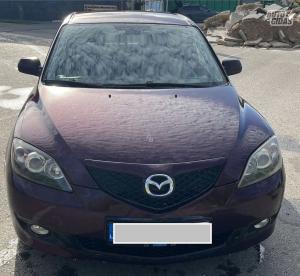 Фиолетовый Мазда 3 2008 в Мажейкяй, объемом двигателя 1.60 л и пробегом 137 тыс. км за 1200 €, фото 3 на AUTOMOTO.COM.LV